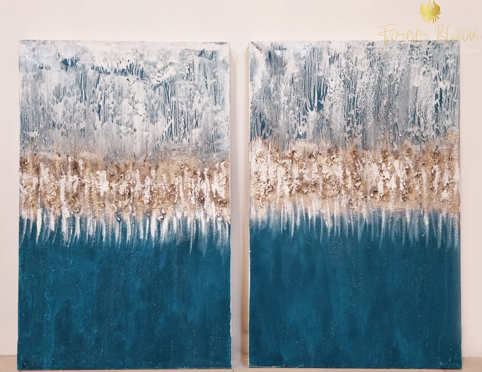 Ice Wall Art, Blue Ice, Blue Art, Modern Wall Art: Ice Sparks Forever ...