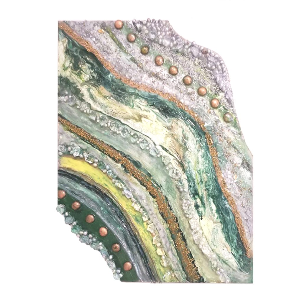 Abstract Original Art: Melbourne Artist Forever Bloom By CJ-Jade River ...
